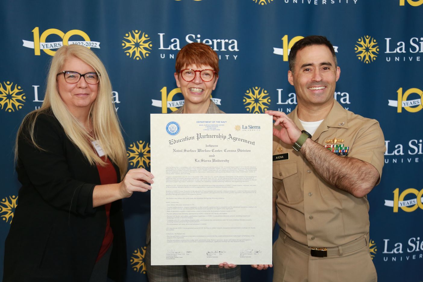 La Sierra University, U.S. Navy sign educational partnership agreement ...